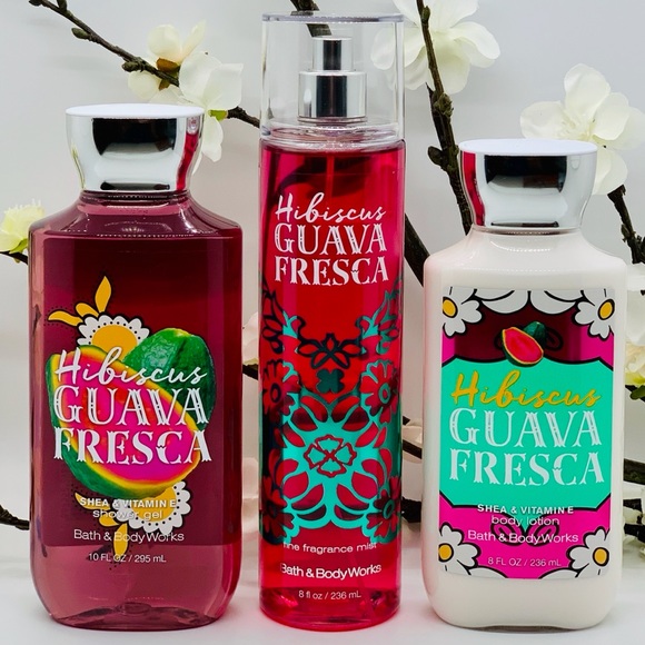 Bath & Body Works | Skincare | Bath Body Works Hibiscus Guava Fresca ...